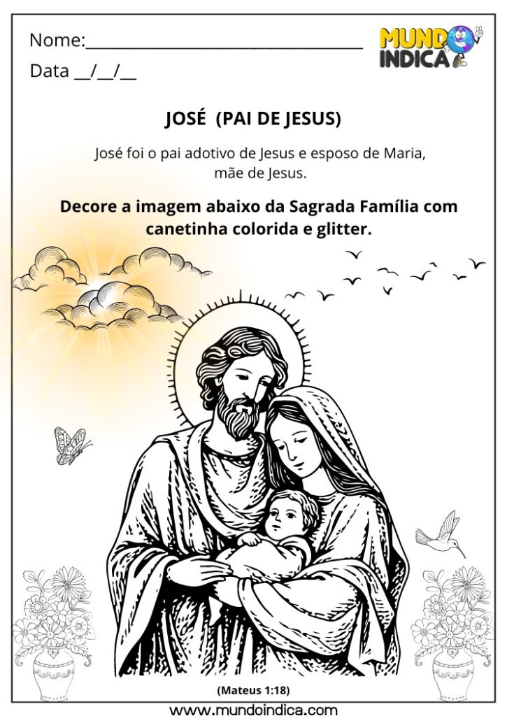 10 Atividades Bíblicas sobre José