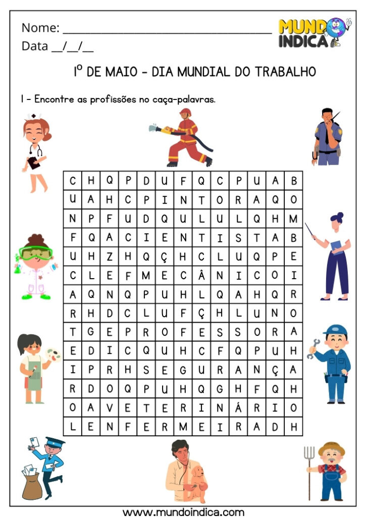 10 Atividades para o Dia Mundial do Trabalho