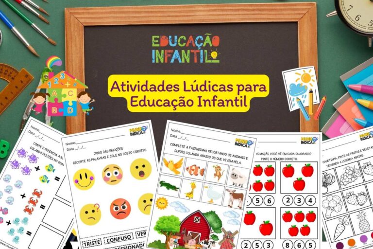 10 Atividades Lúdicas para Educação Infantil