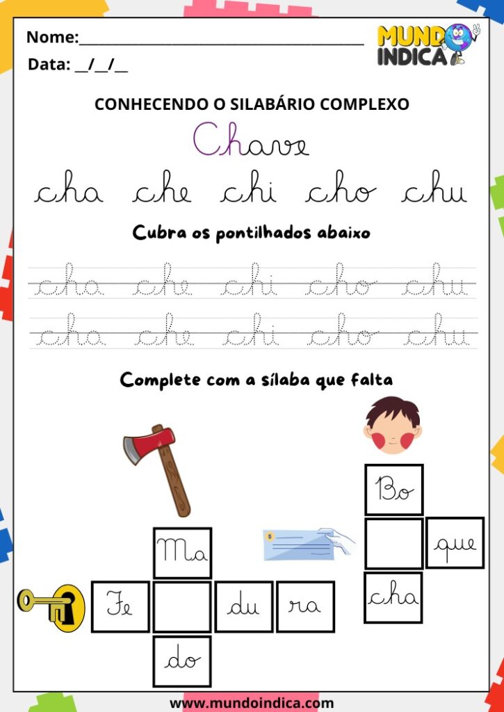 10 Atividades com Letras Cursivas para Imprimir