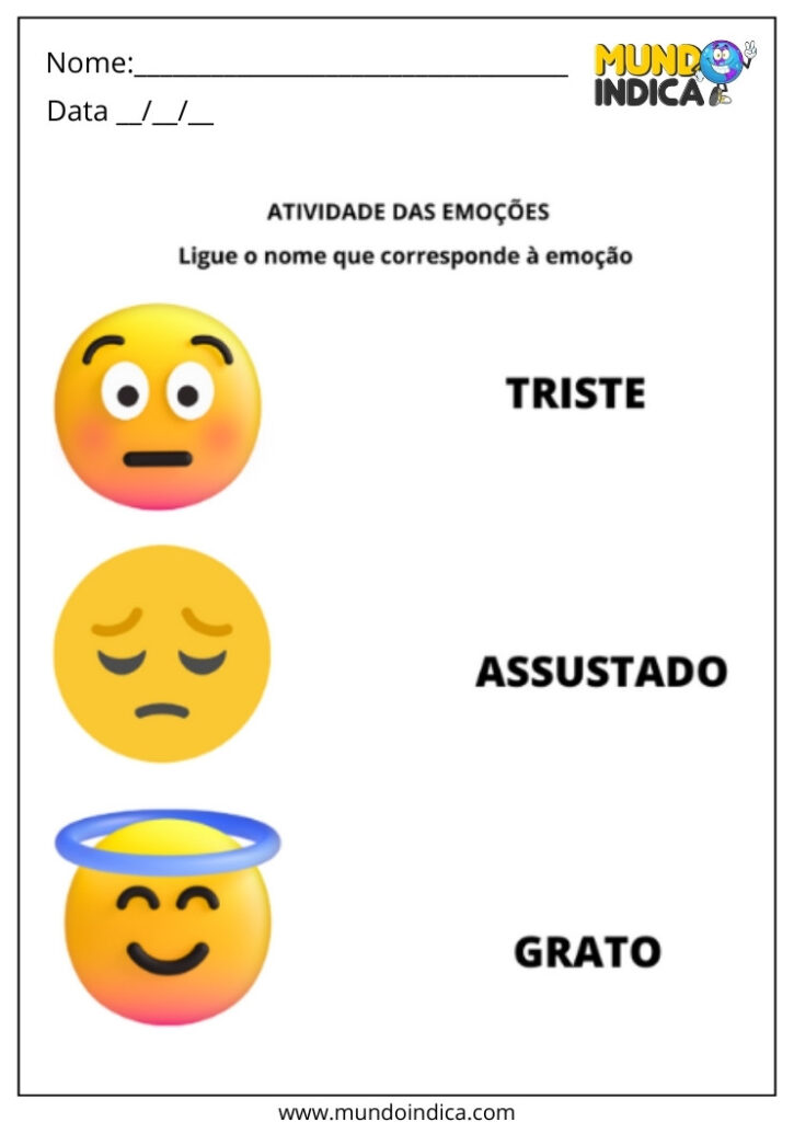 15 Atividades para Trabalhar com Emoções e Sentimentos em Crianças com ...