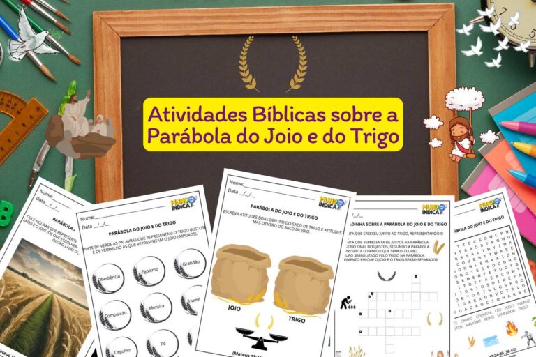 10 Atividades Bíblicas sobre a Parábola do Joio e do Trigo