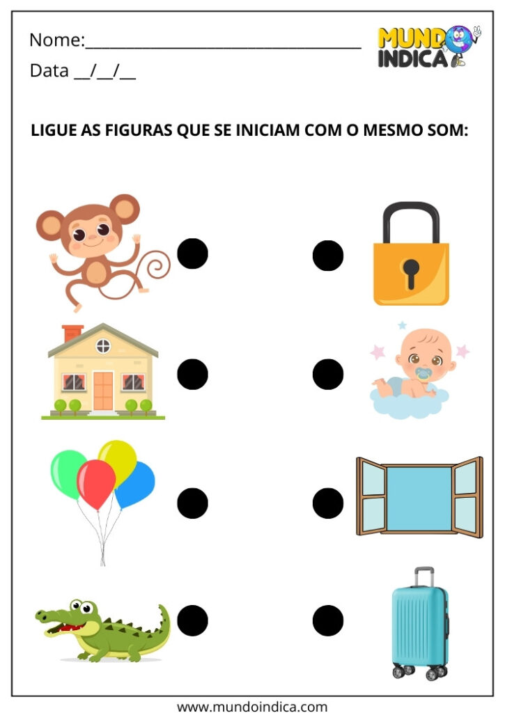 10 Atividades de Aliteração para Imprimir em 2025