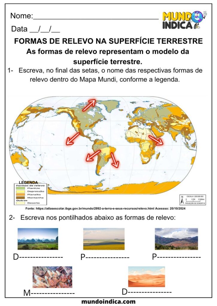 11 Atividades de Geografia para Educação Especial